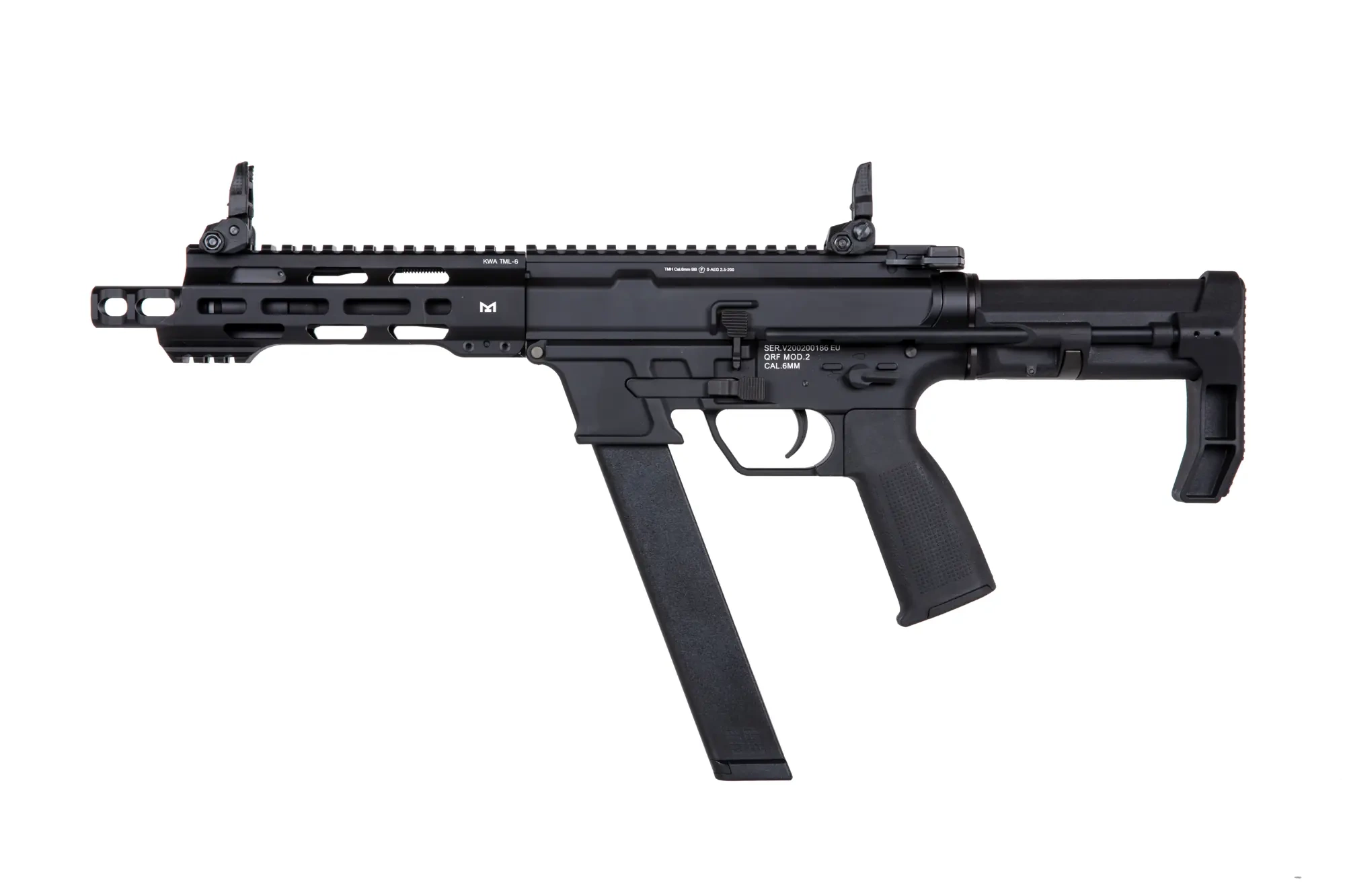 KWA QRF Mod.2 S-AEG 2.5 Assault Rifle Airsoft Gun 2.5 Black – airsoft ...
