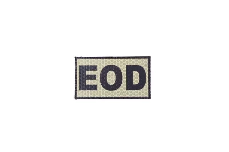 IR patch - EOD - tan – airsoft, ASG, militaria