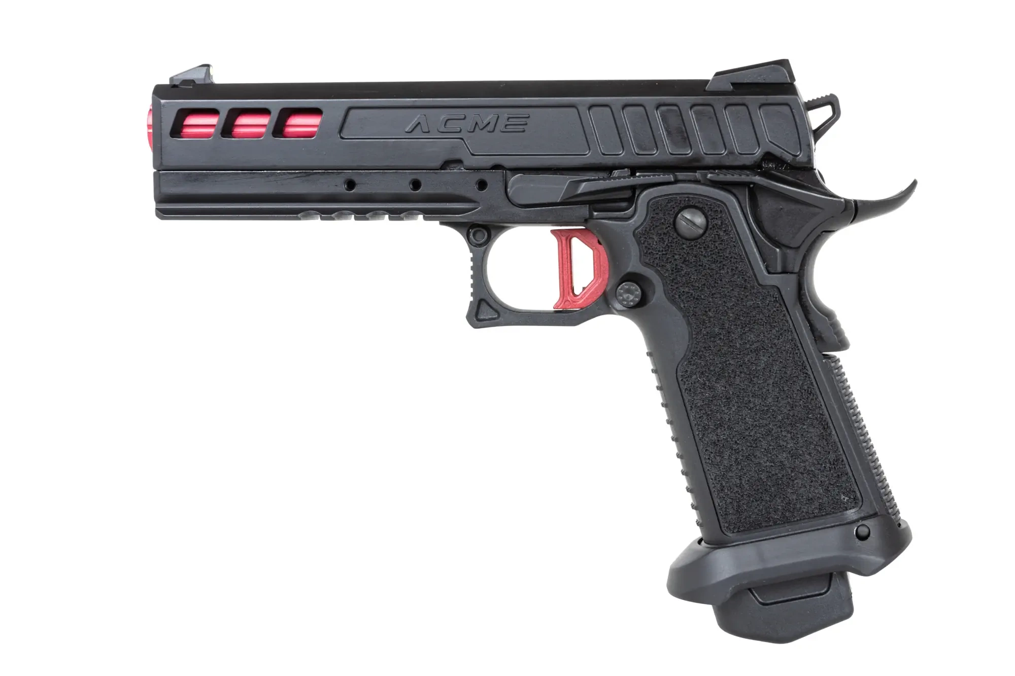 airsoft ICS Hi-Capa ACME Dual Power pistol (with CO2 magazine ...