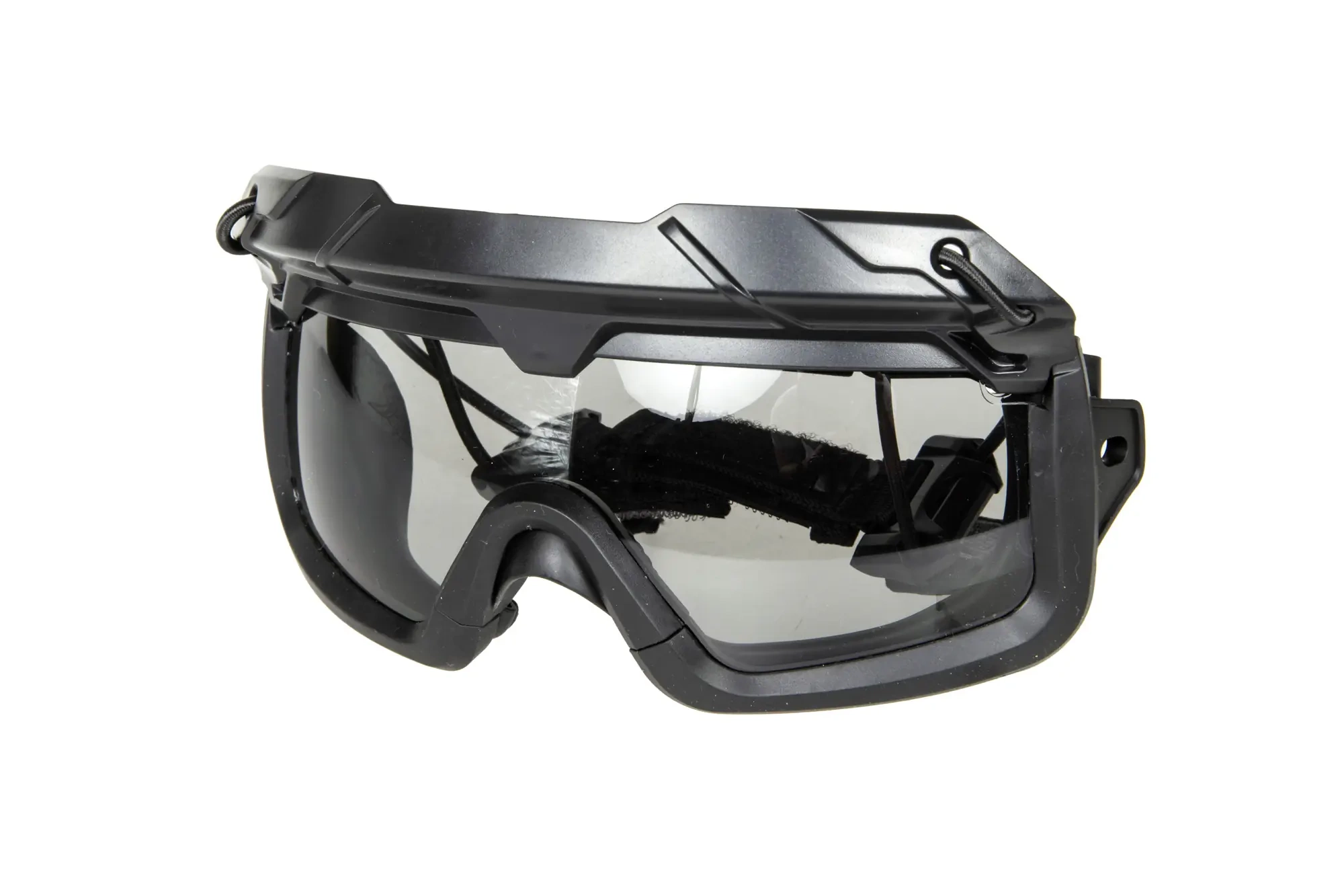 Tactical goggles 2in1 - Black / Tinted – airsoft, ASG, militaria