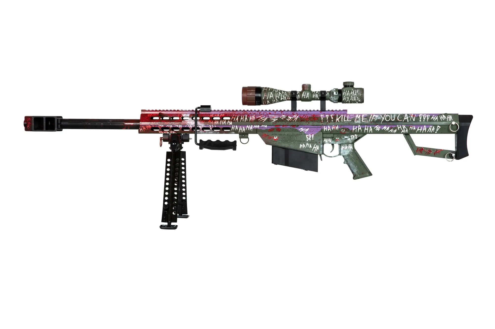 Réplique de fusil de précision Barret® M82A3 CQB - Joker Custom ...