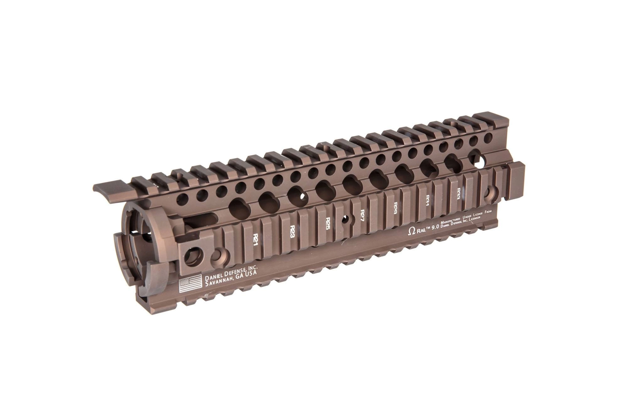 RIS Front Handguard Daniel Defense Licensed Omega 9 – FDE" – airsoft ...