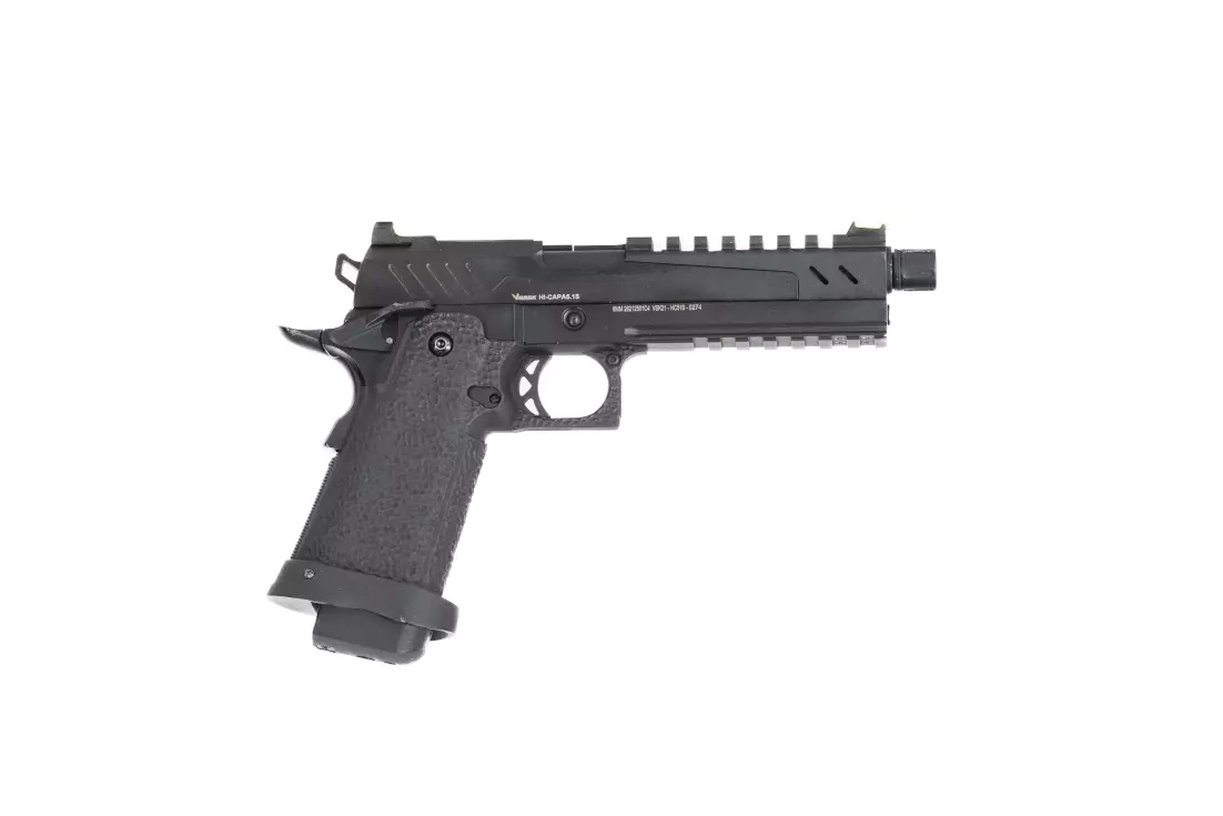 Hi-capa 5.1 Split Slide pistol replica - black (with BDS sight) (OUTLET ...
