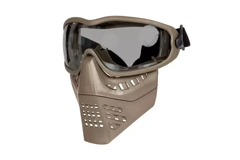 ANT mask with goggles - tan – airsoft, ASG, militaria