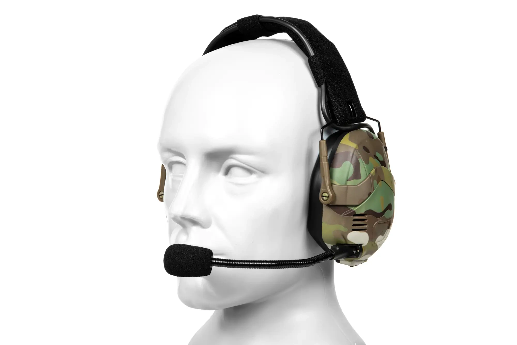 Tactical Bluetooth Headset HD-16 - Multicam – airsoft, ASG, militaria