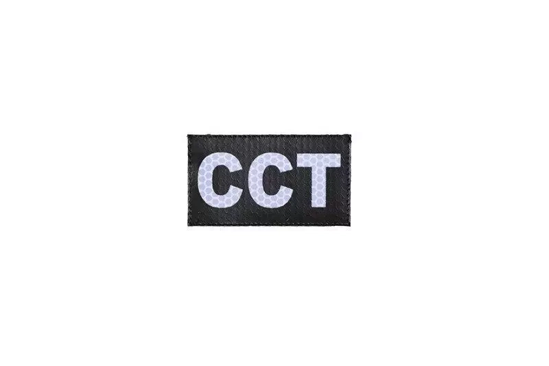 IR patch – CCT - black – airsoft, ASG, militaria