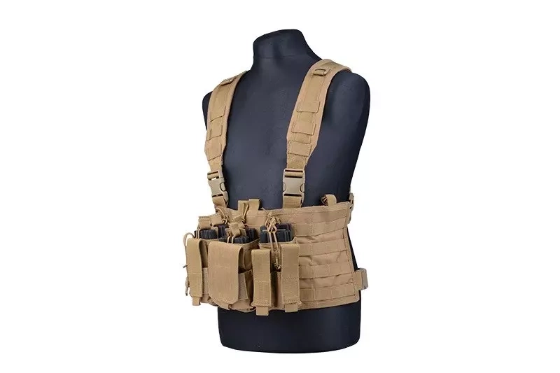 Kamizelka taktyczna Scout Chest Rig - oliwkowa - airsoft, asg, militaria