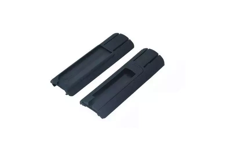 Set of RIS rail covers - black – airsoft, ASG, militaria