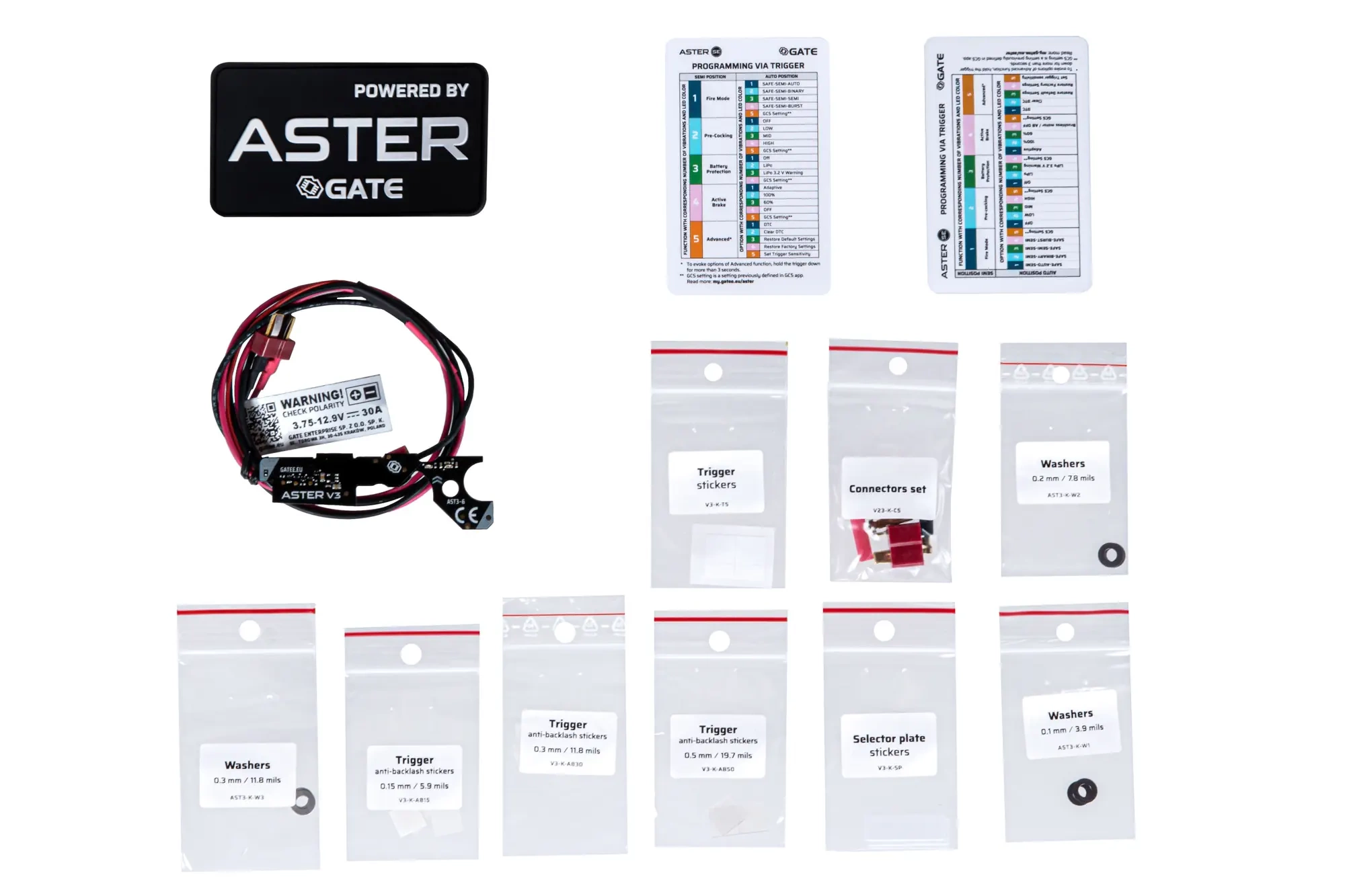 Kit de controlador experto GATE ASTER V3 SE Lite Module – airsoft, ASG, militaria