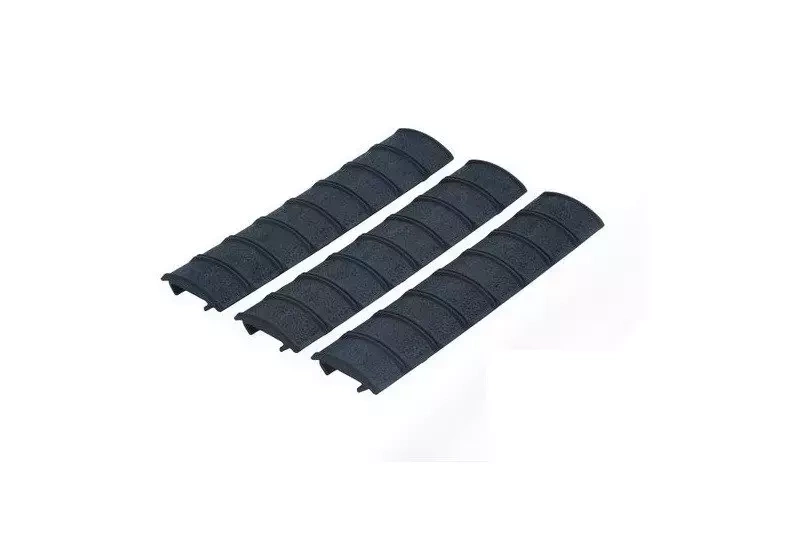 A Set of RIS Rail Covers – black – airsoft, ASG, militaria