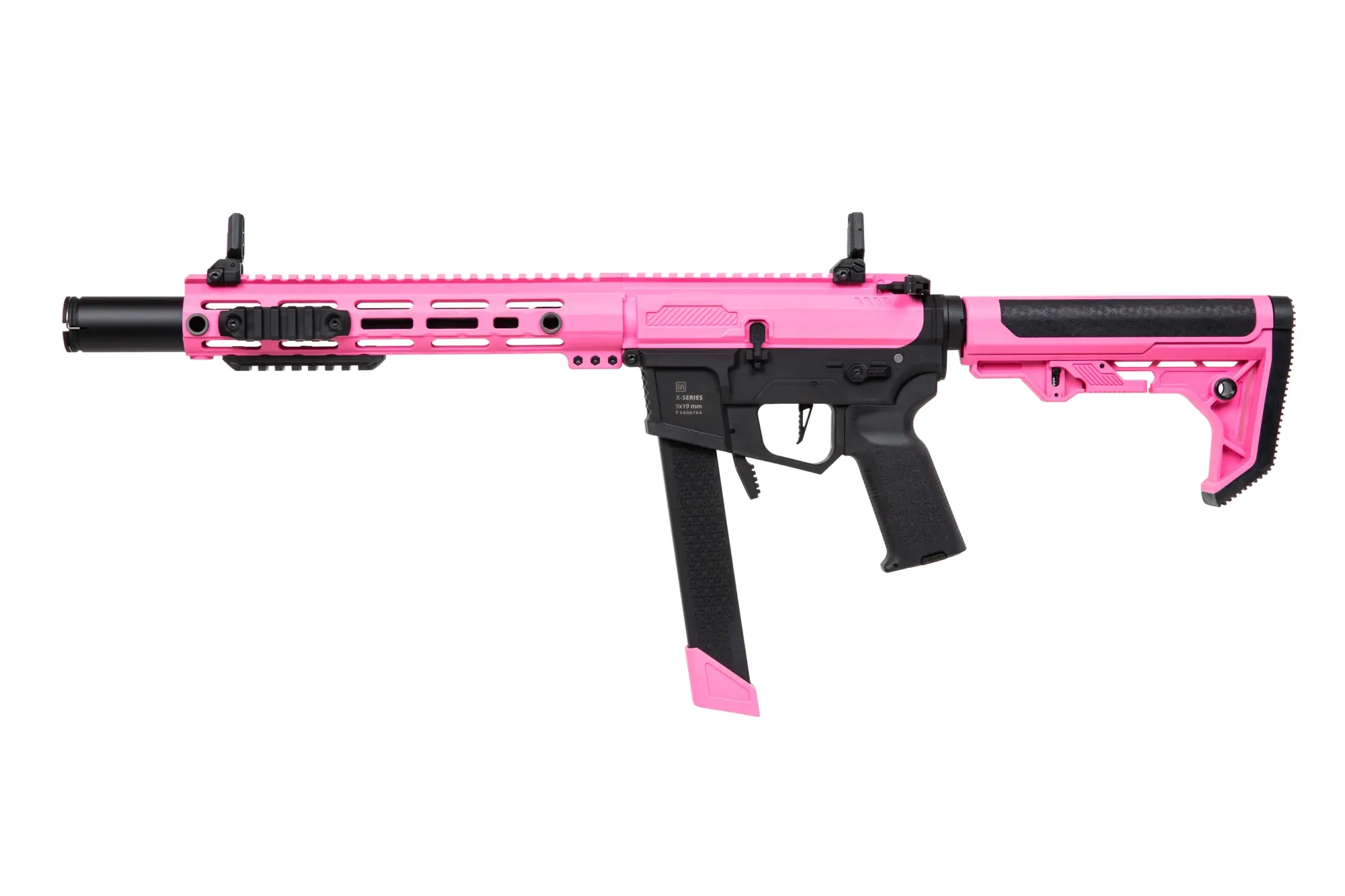 Airsoft submachine gun Specna Arms SA-FX02 FLEX™ HAL ETU™ Pink ...