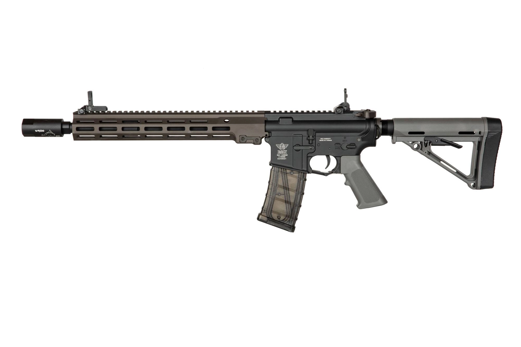 B4 URG-U Rifle Replica (B.R.S.S.) - Black/Gray – airsoft, ASG, militaria